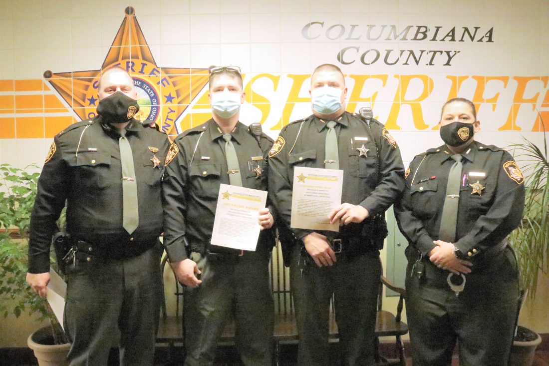 Two deputies receive honors | News, Sports, Jobs - The Review